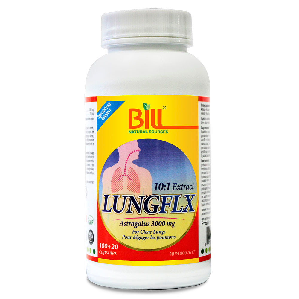 Bill Natural Sources® Lungflx 120 Vegetarian Capsules Shing Hing Food