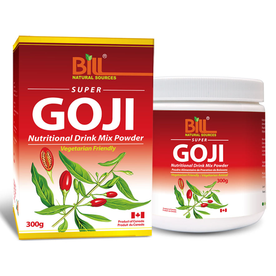 BILL Natural Sources® Super Goji Drink Mix Powder 300g – Shing Hing Food