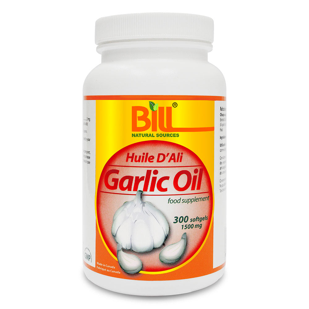 BILL Natural Sources® Garlic Oil 300 capsules – Shing Hing Food