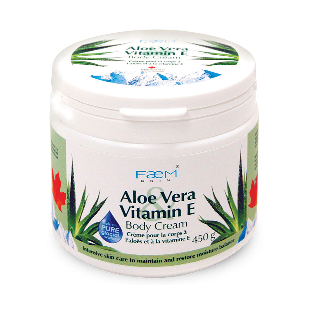 Faem Skin® Body Cream with Aloe Vera & Vitamin E 450g – Shing Hing Food