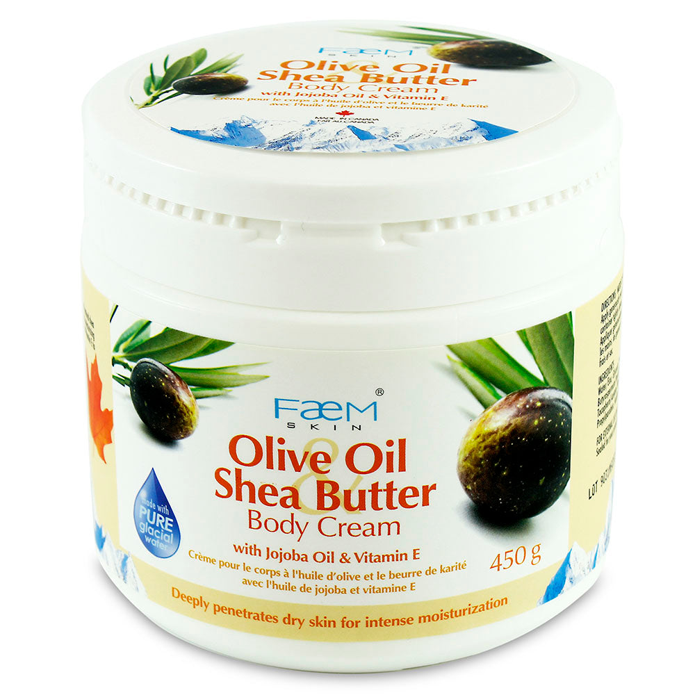 Faem Skin® Olive Oil & Shea Butter Body Cream 450g – Shing Hing Food