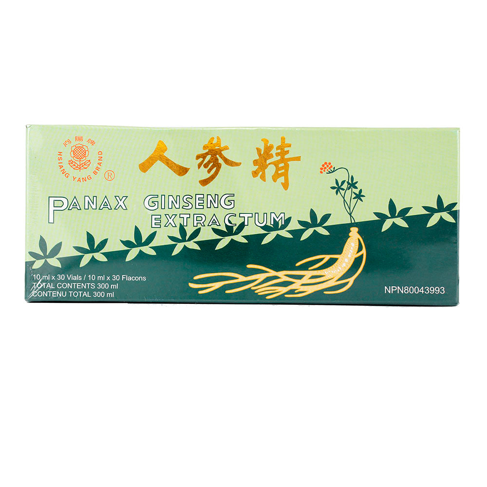Panax Ginseng Extractum 10ml x 30vials – Shing Hing Food